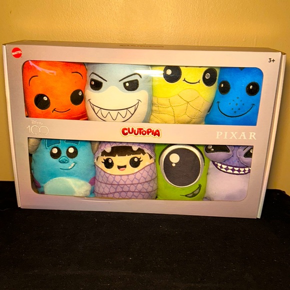 Disney | Toys | Cuutopia Disney Pixars Box Of Plush Toys | Poshmark